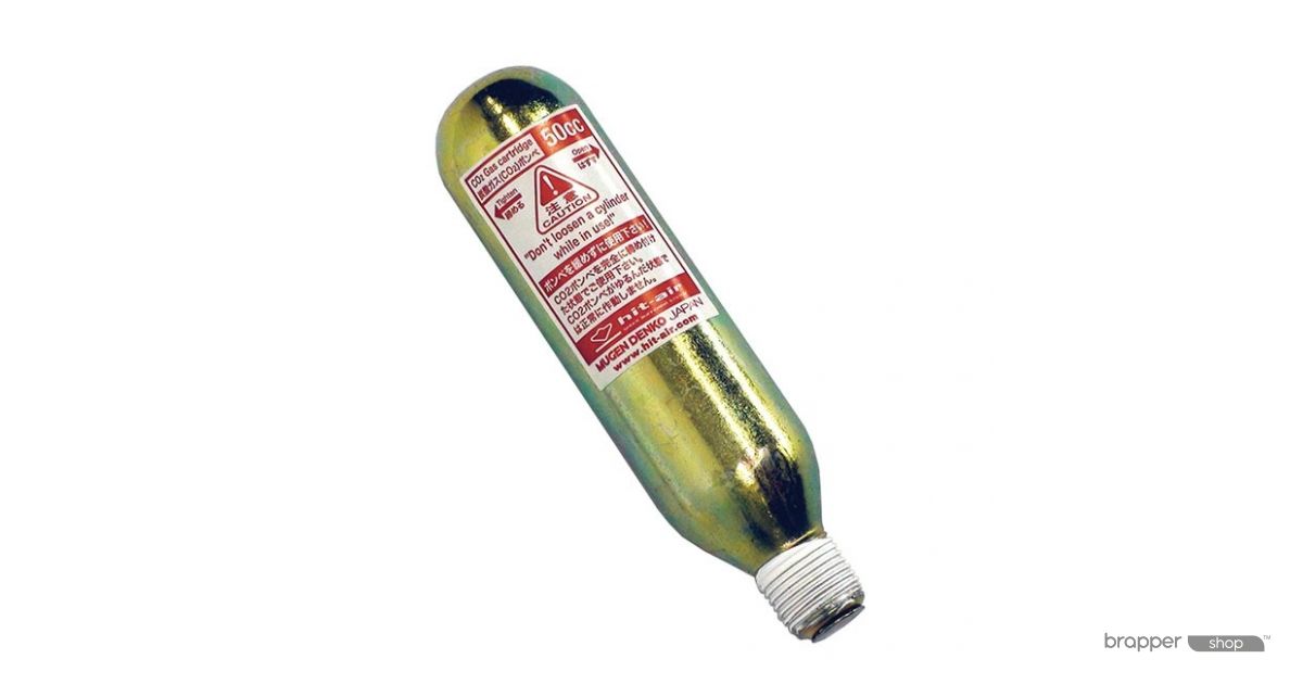 Hit-Air Replacement CO2 gas cartridge (50cc) | Brapper Shop