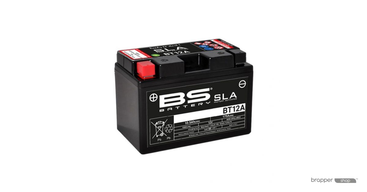 Battery BS BT12A SLA - Lead Acid | Brapper Shop